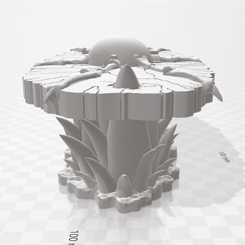 3D file SKELETOR'S TABLE・3D printer model to download・Cults
