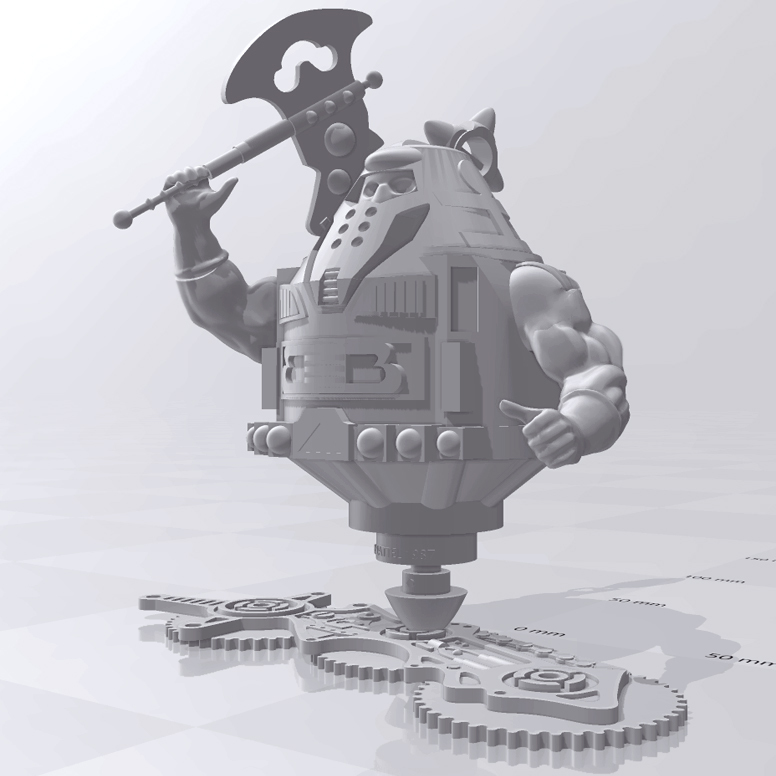 STL file ROTAR 🪓・Model to download and 3D print・Cults