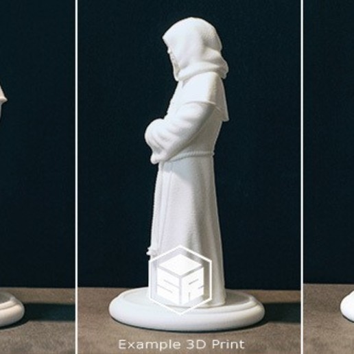 Download STL file Monk • 3D print design ・ Cults