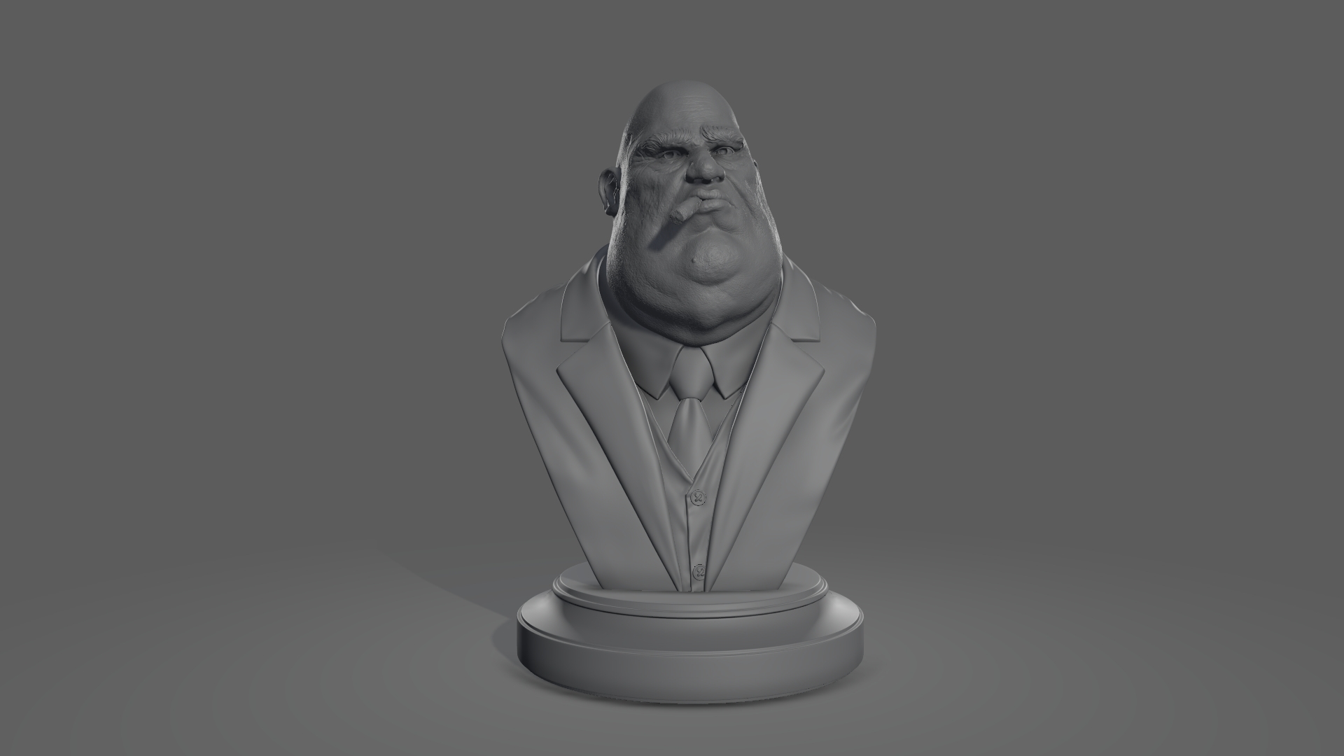 Download STL file Mafia Boss Variation C • Design to 3D print ・ Cults