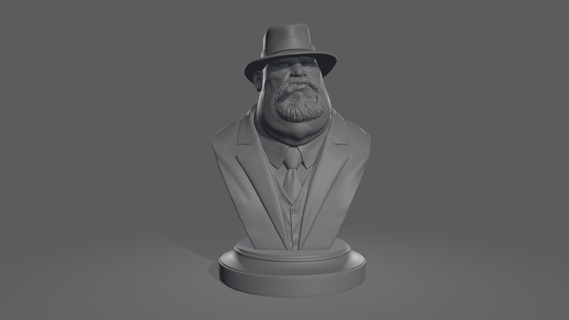 Archivo 3D Jefe de la mafia・Objeto imprimible en 3D para descargar・Cults