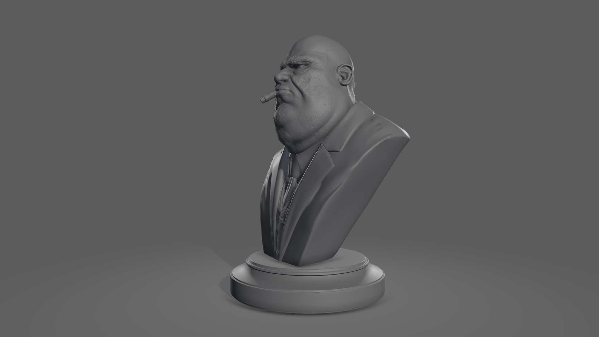 3D file Mafia Boss Variation C・3D printing idea to download・Cults