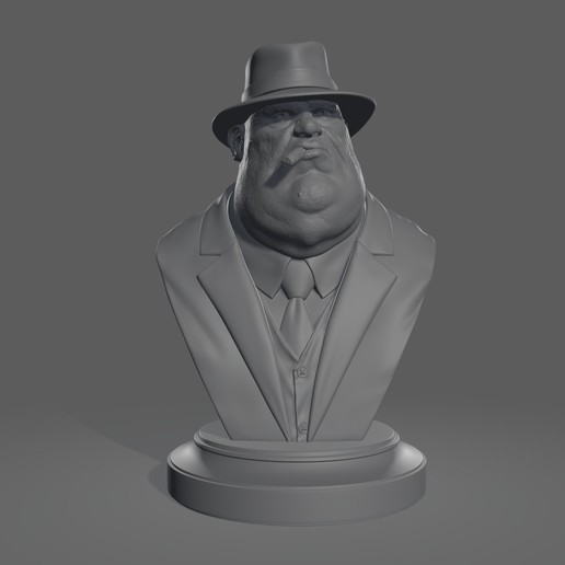 Download STL file Mafia Boss Variation A • 3D printing design ・ Cults