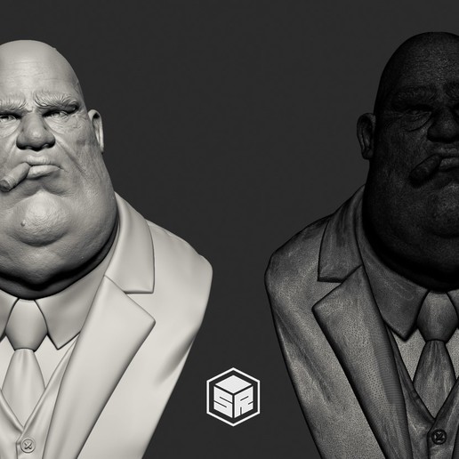 Download STL file Mafia Boss Variation C • Design to 3D print ・ Cults