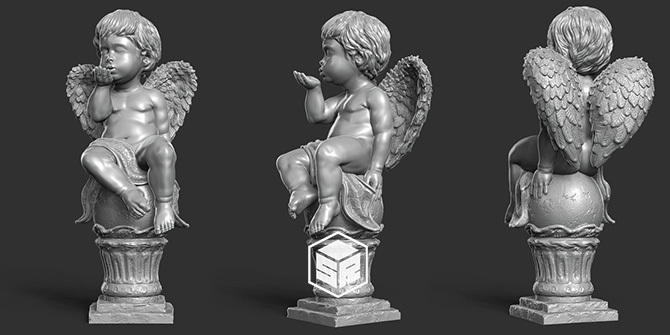 3D file Little Angel・Design to download and 3D print・Cults