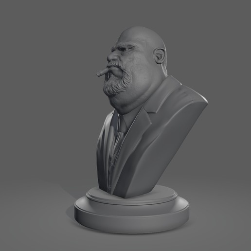 Download STL file Mafia Boss Variation B • 3D printable design ・ Cults