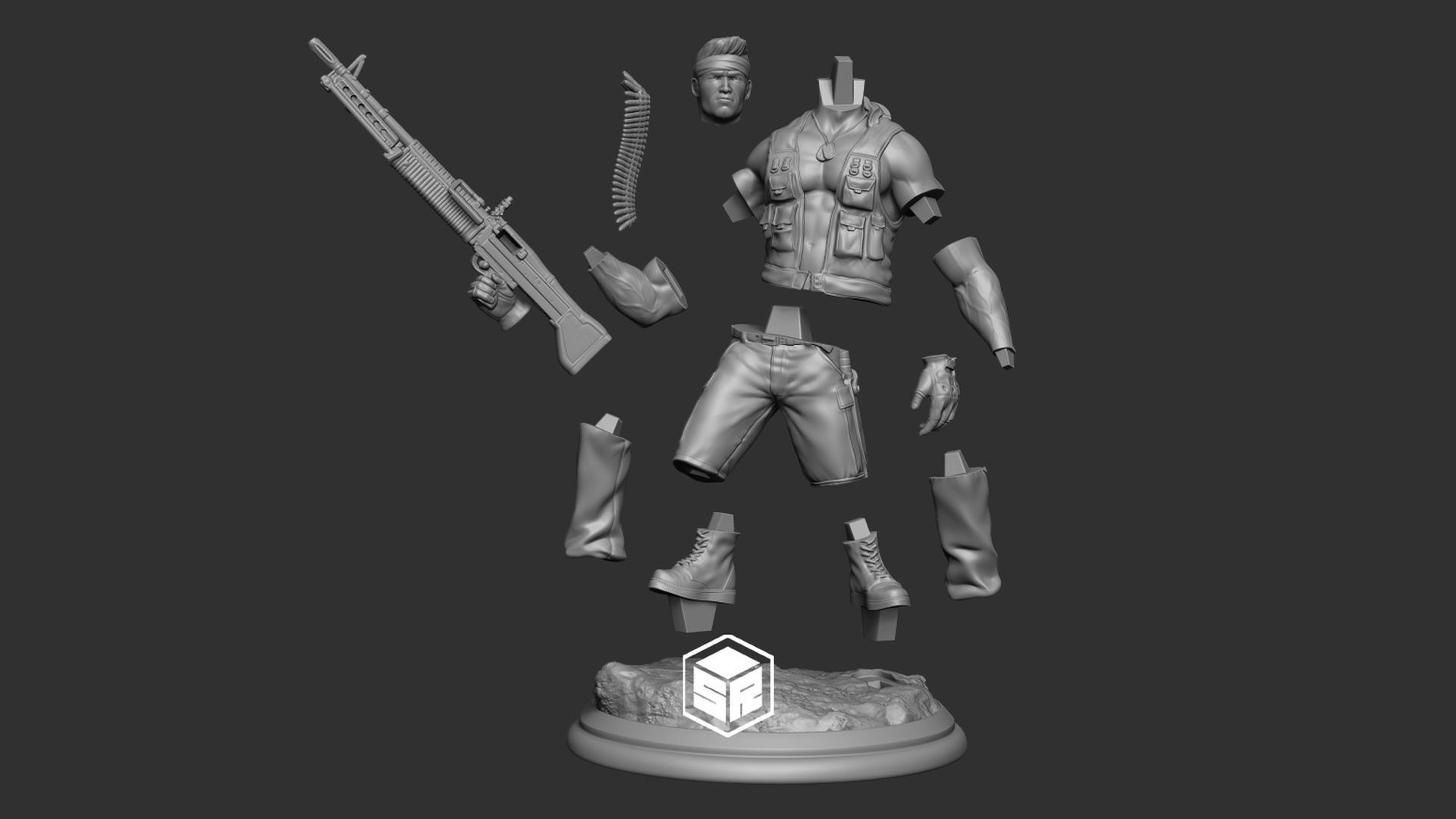 Download STL file Soldier • 3D printing model ・ Cults