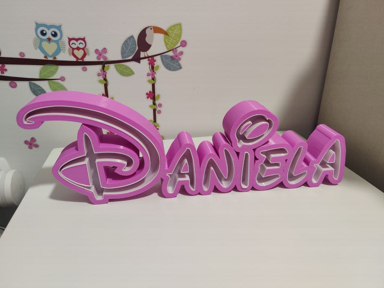STL file Daniela nombre・Design to download and 3D print・Cults