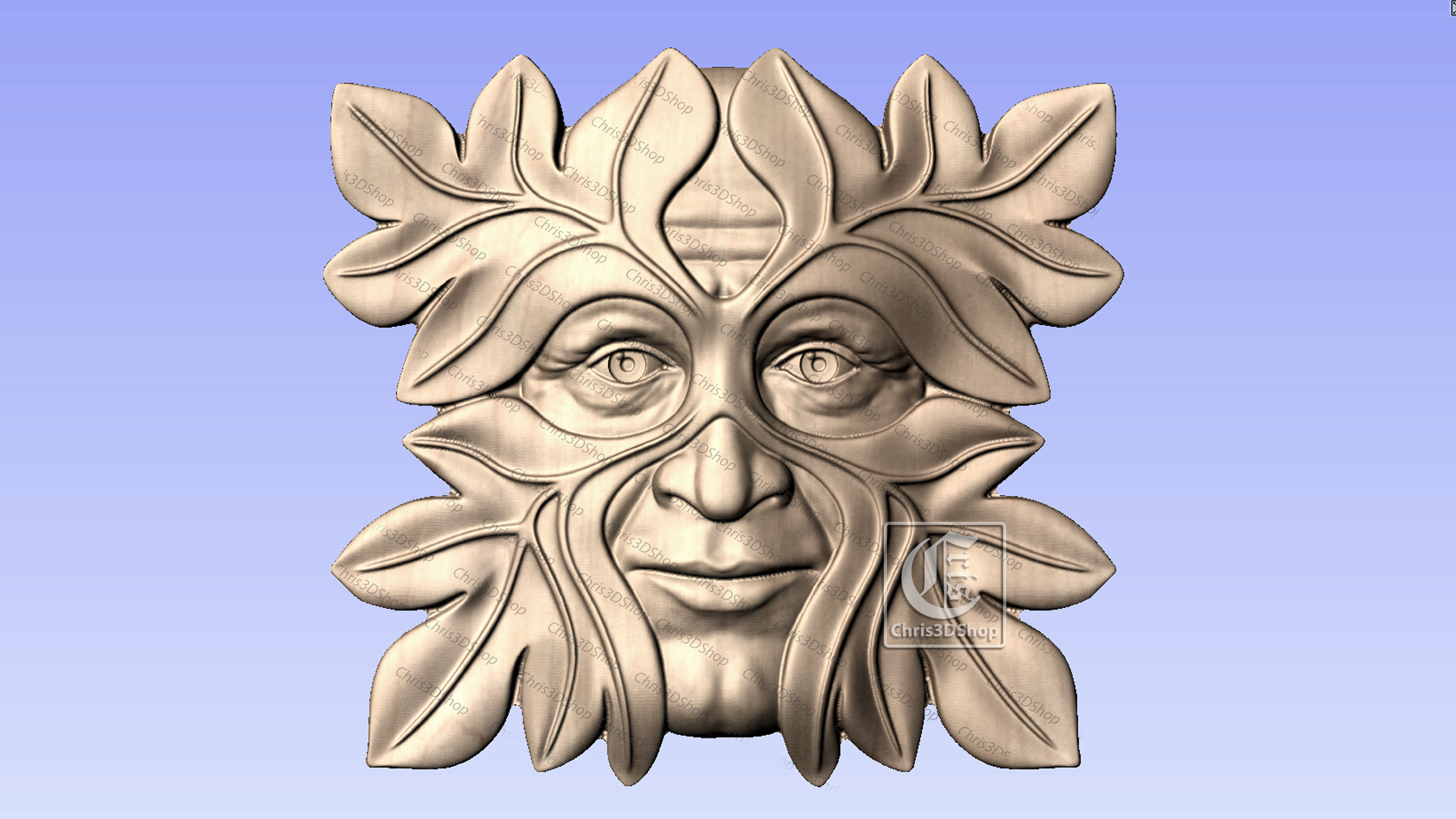 3D file GreenMan - 3D STL Files for CNC・3D printing design to download ...