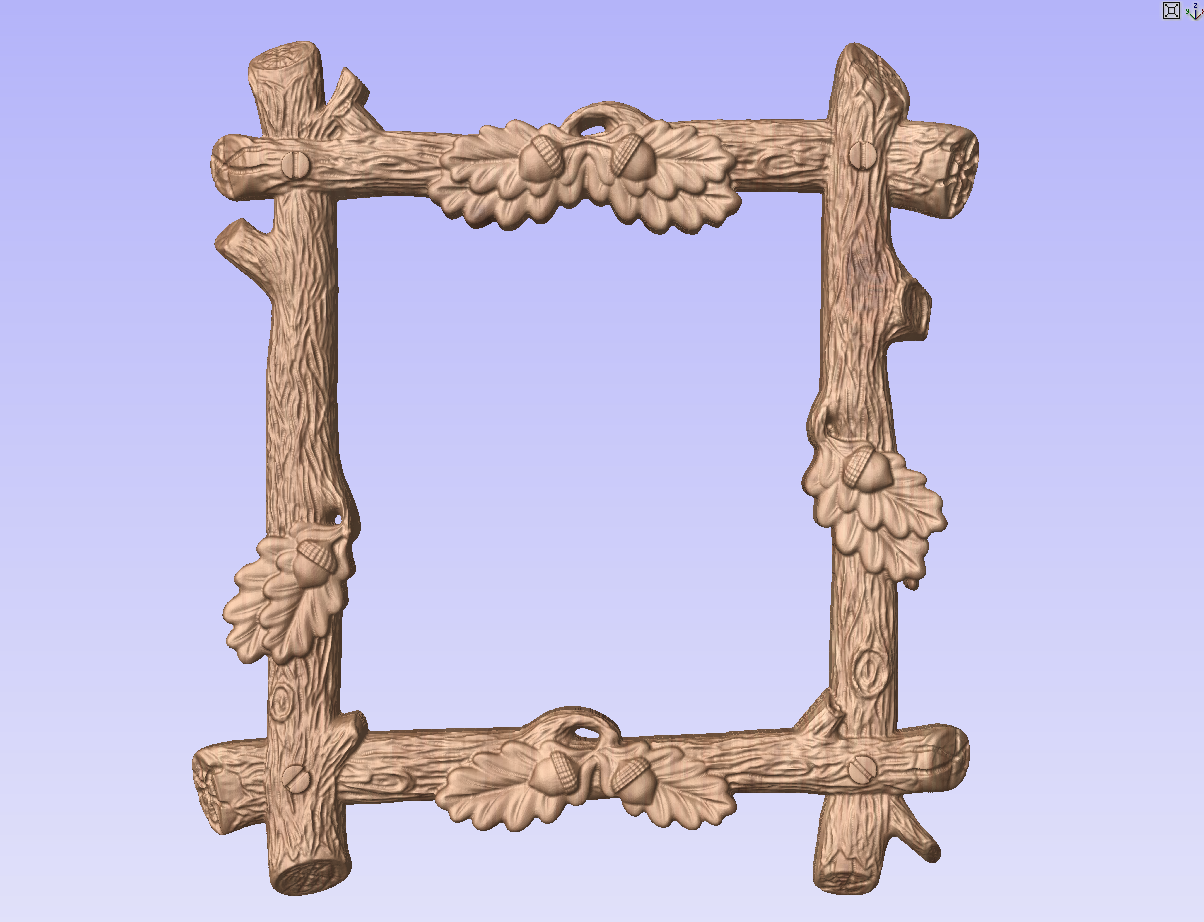 Log Frame Clipart