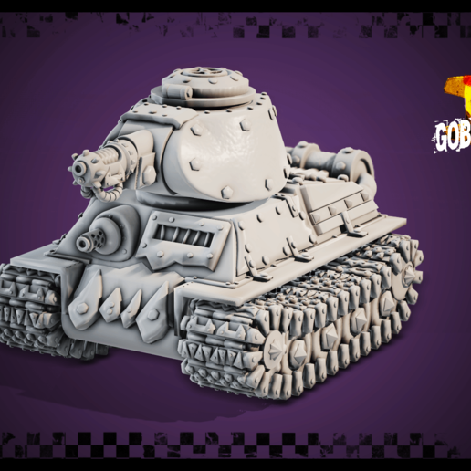 Download STL file Goblin revolution mini tanks • Model to 3D print ・ Cults