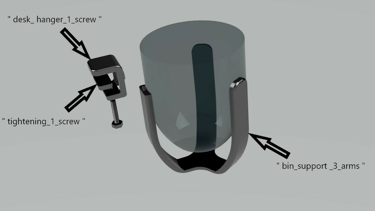 Free STL file Office Trash Can 🏢・3D print model to download・Cults