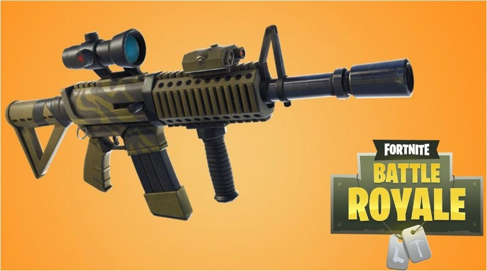 3D-Datei FORTNITE - Sturmgewehr mit Thermal Scoped Assault Rifle ...