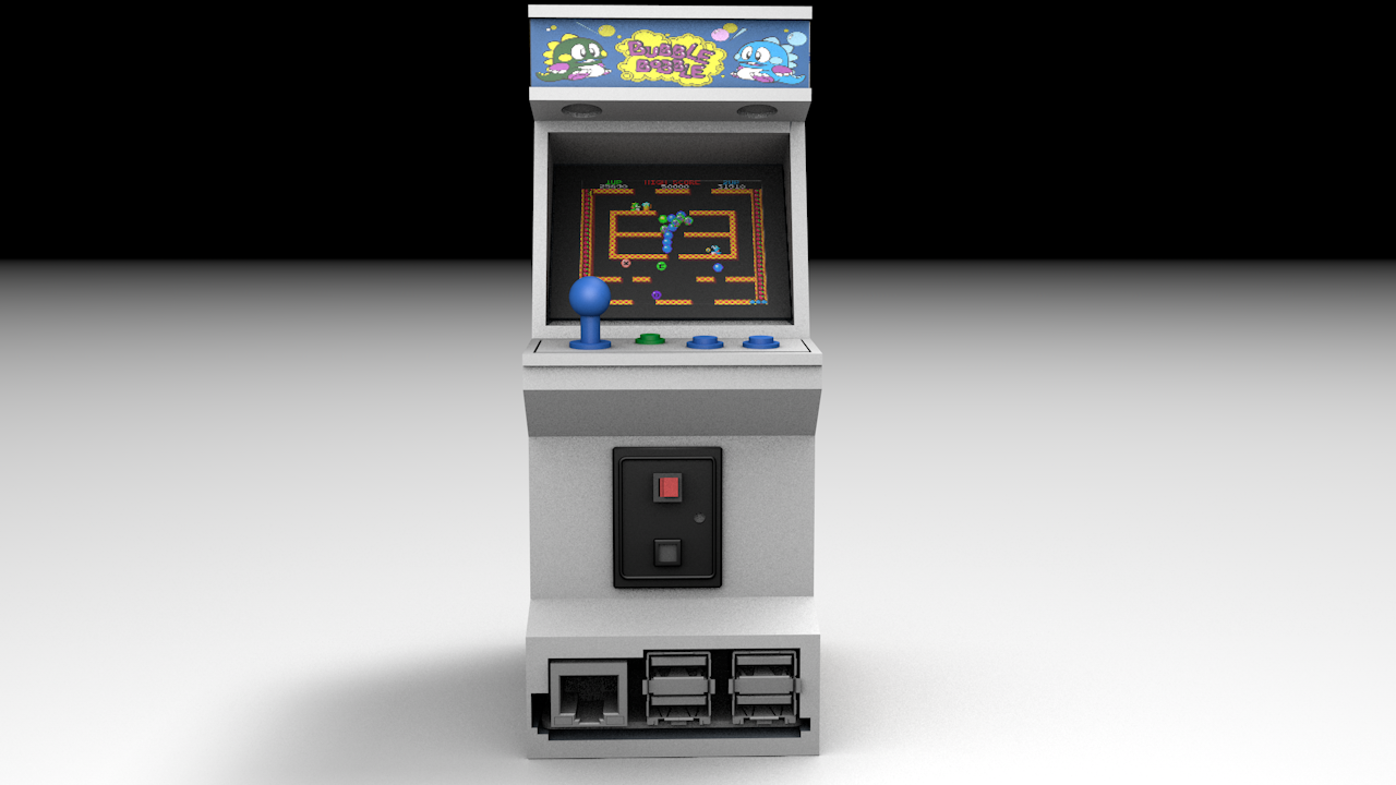 STL file Raspberry pi 3B ARCADE CAB CHASE・3D printing design to ...