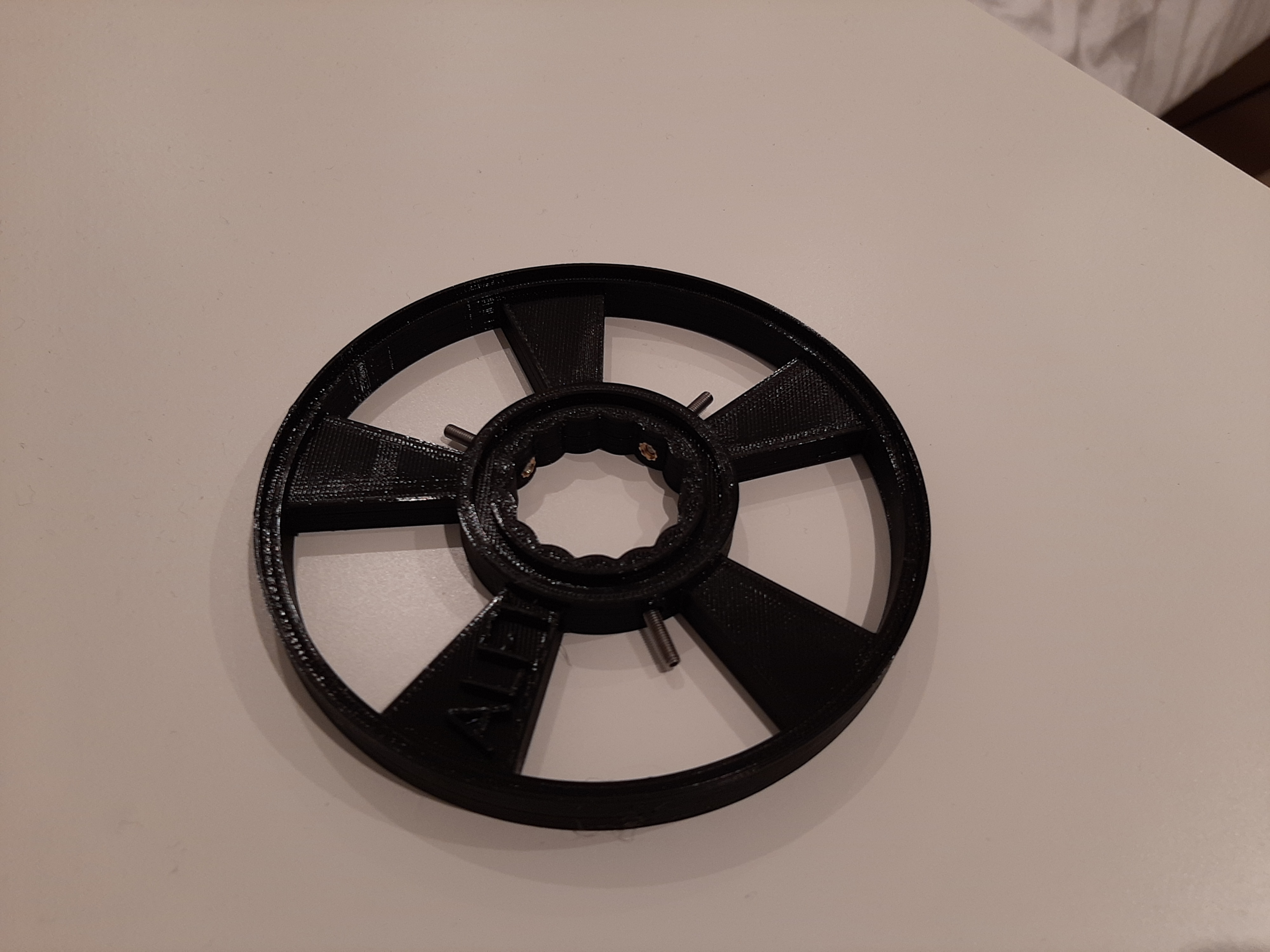 STL file PARALLAX WHEEL MARKSMAN VECTOR OPTICS VIEWFINDER 14 CMS・Model ...