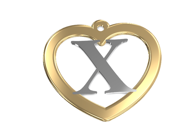 STL file Hanger letter X・3D printable model to download・Cults