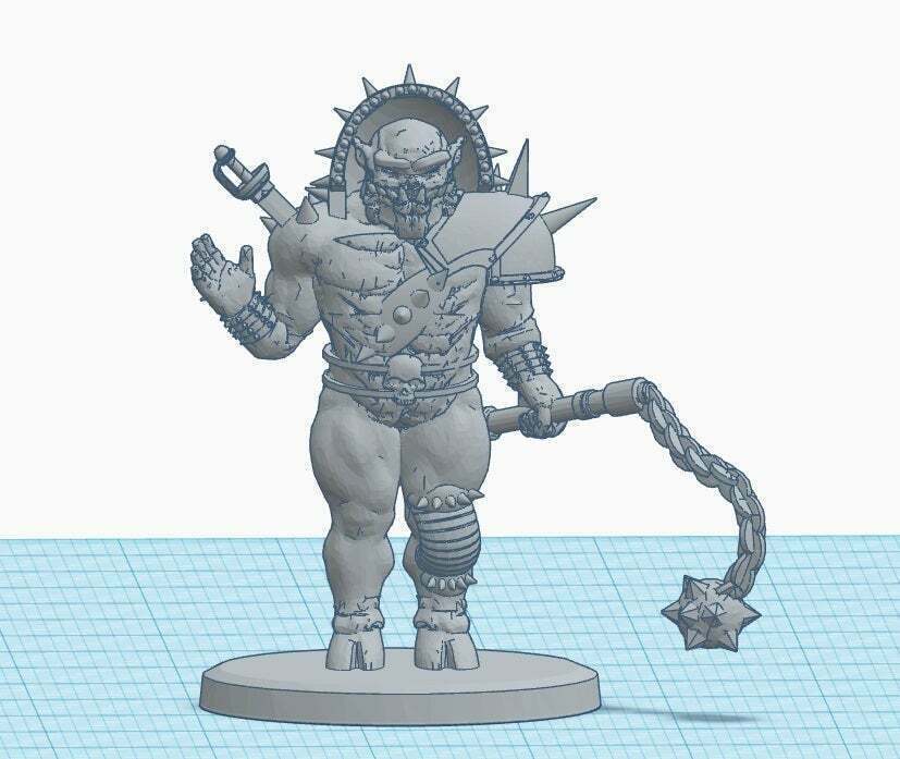 Free STL file Bonesnapper: The Cave Troll- GWAR: Rumble In Antarctica ...