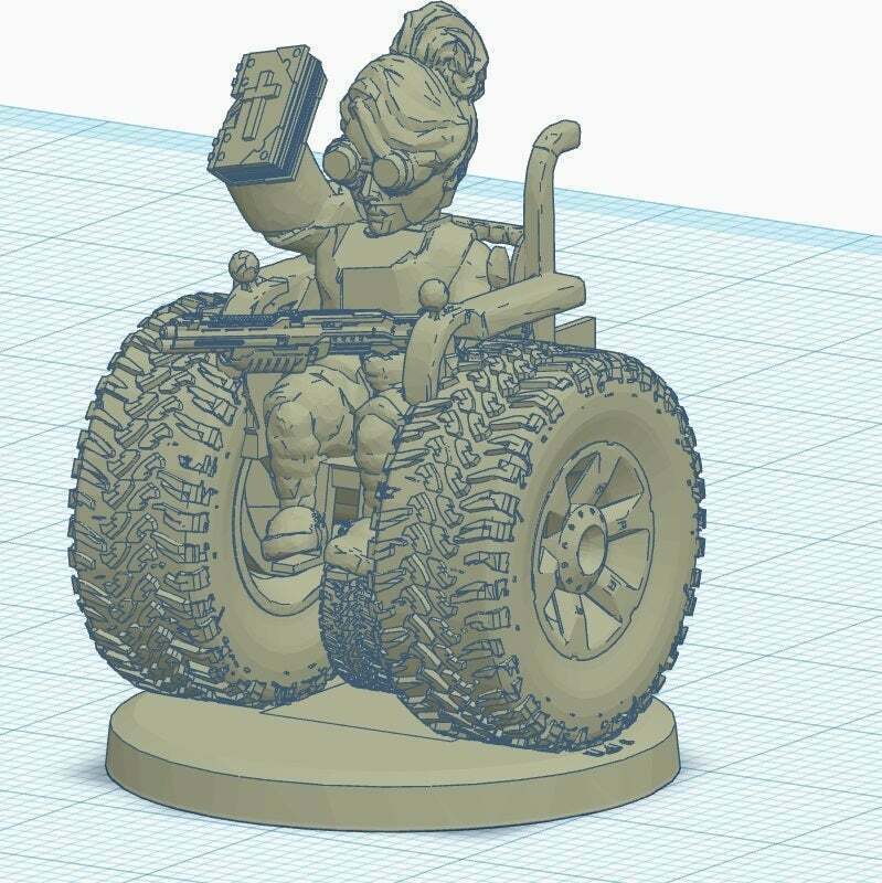 Free STL file Edna P Granbo - GWAR: Rumble In Antarctica・3D printable ...