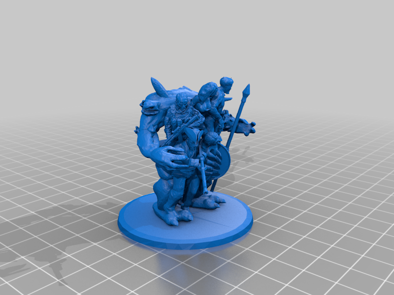 Free STL file Flesh Column - GWAR: Rumble In Antarctica・3D print design ...
