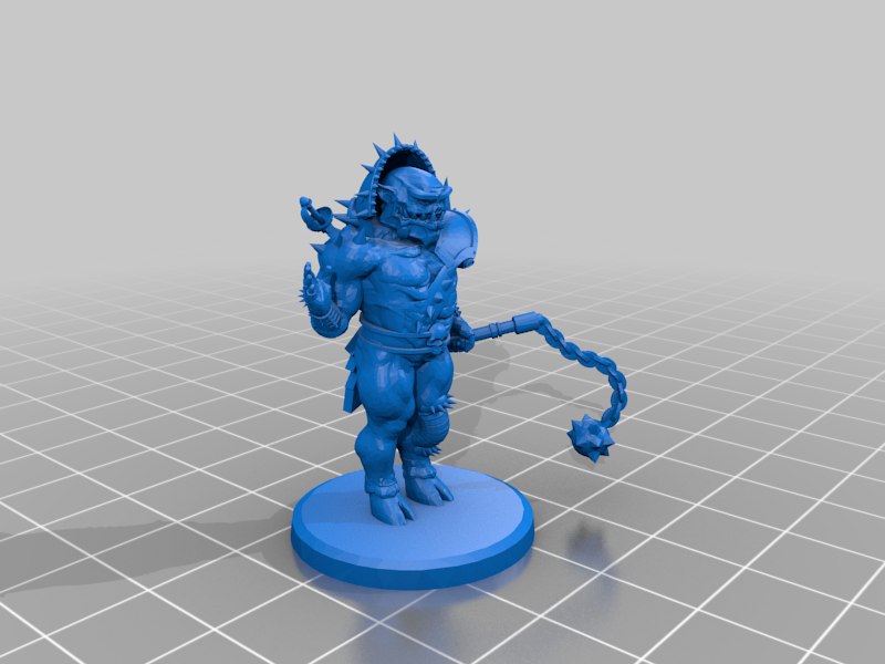 Free STL file Bonesnapper: The Cave Troll- GWAR: Rumble In Antarctica ...