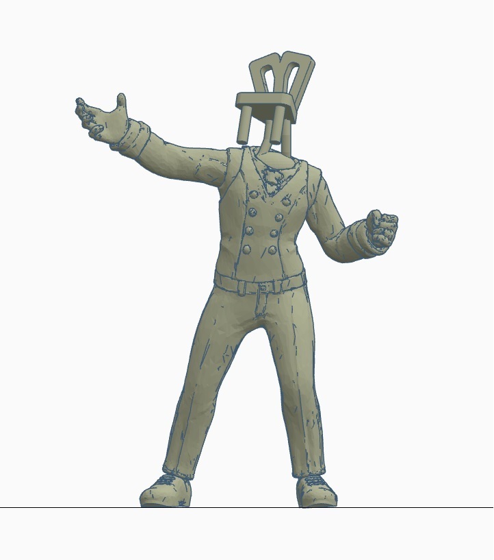 Free 3D file Chairface Chippendale・Model to download and 3D print・Cults