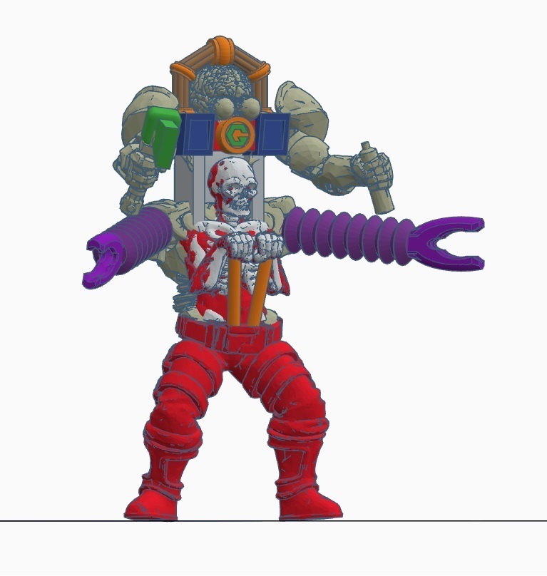 Free 3D file GlomBot - GWAR: Rumble In Antarctica 🇦🇶・3D print design to ...