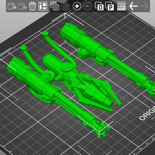 Download free STL file Weapon Necron Doom Scythe FIX • 3D printable ...