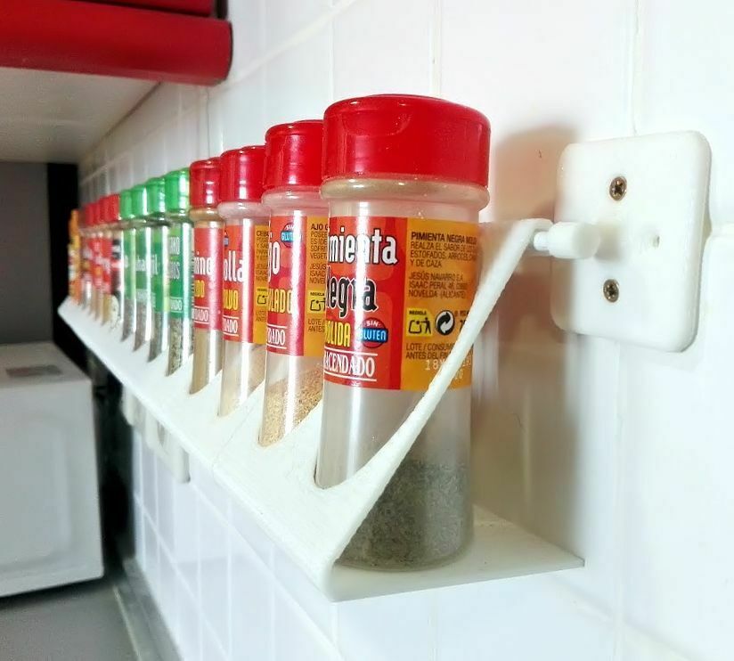 STL file Spice rack - Spice rack - Spice rack - Kitchen spices・3D ...
