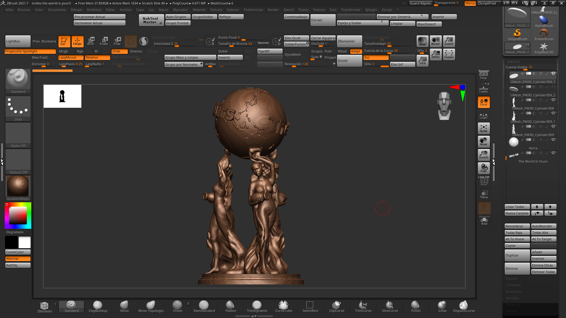 STL file Scarface: The World is Yours 🗺️・3D printing model to download・Cults