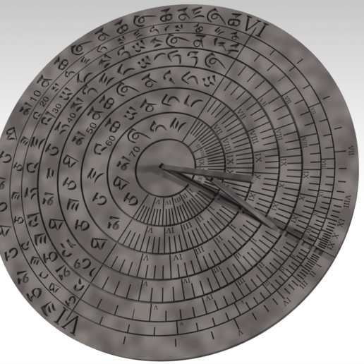 Download 3D printer designs sun dial universal ・ Cults