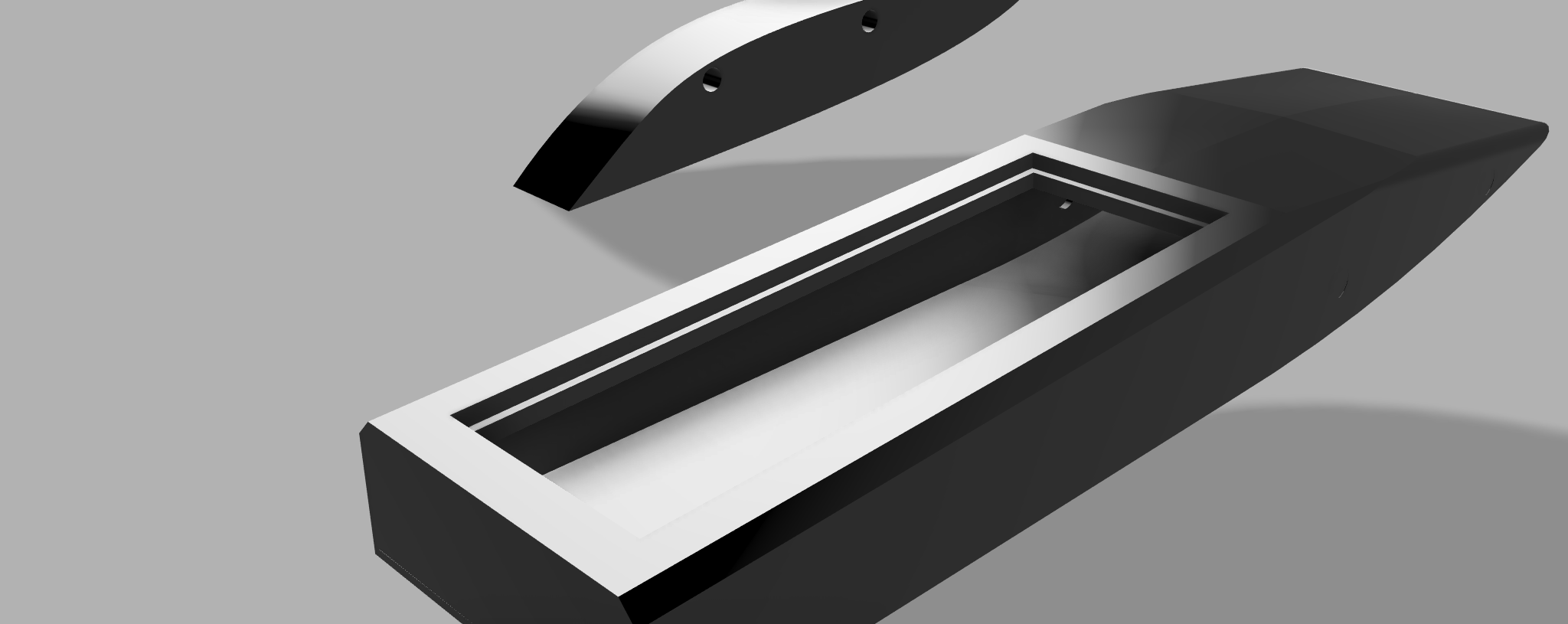 STL file RC Speedboat Hydroplane 🚤・3D printing design to download・Cults