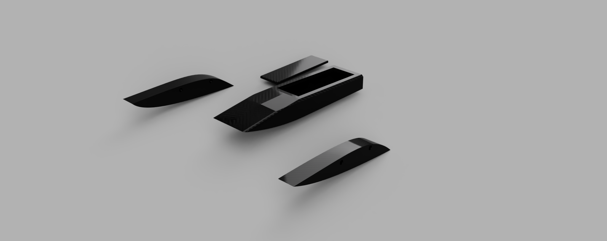 STL file RC Speedboat Hydroplane・3D printing design to download・Cults