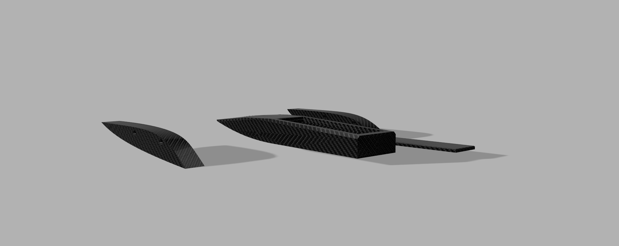 STL file RC Speedboat Hydroplane・3D printing design to download・Cults