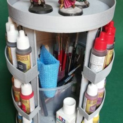 Download STL Paint Rack ・ Cults