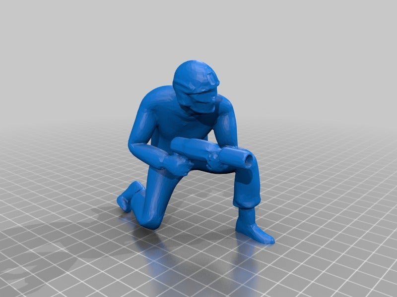 Free STL file Pit Crew Member - OpenRC F1 (1:10 isch) 🚁・3D printing ...