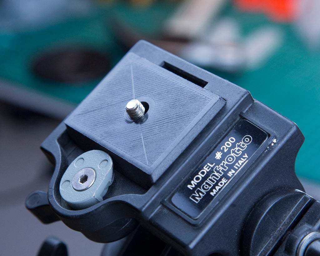 Free STL file Manfrotto 200PL - Quickplate - Printable Replacement 📷 ...
