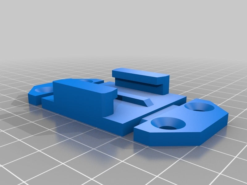 Free STL file GoPro Plate - Zip-tie and screw attachments・Model to ...