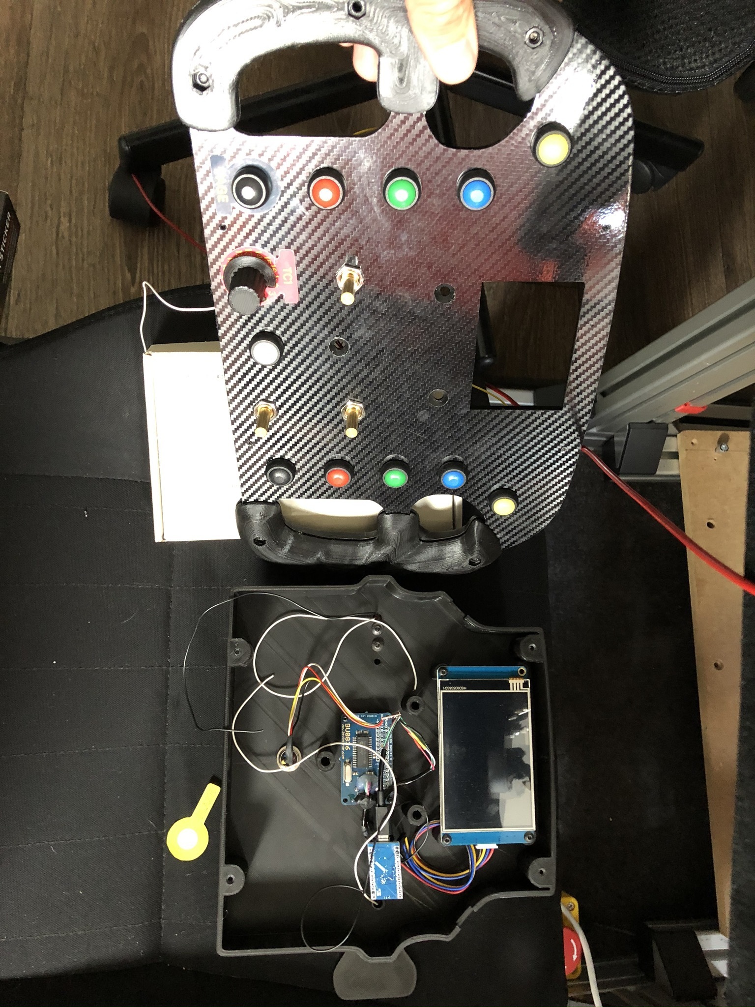 3D printer Ford GT GTE DIY Steering Wheel • made with Ender 3 Pro・Cults