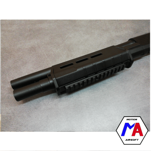 Download STL file rail picatinny handguard M870 airsoft • 3D print ...