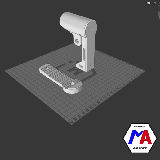 Download STL file STOCK M16/AR15/M4/shotgun airsoft • 3D printing ...