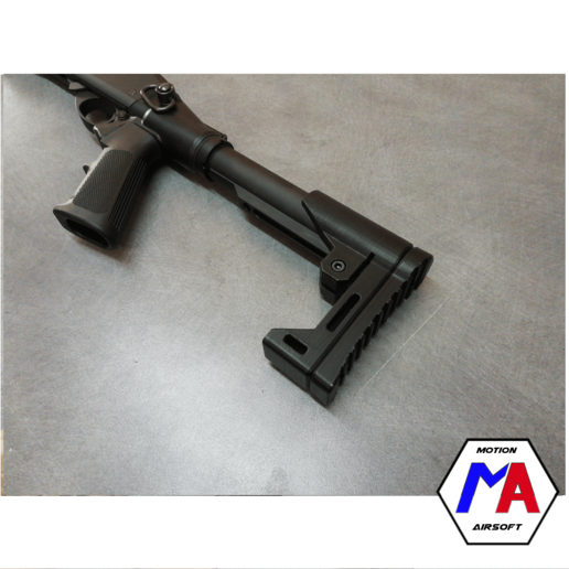 Download STL file STOCK M16/AR15/M4/shotgun airsoft • 3D printing ...