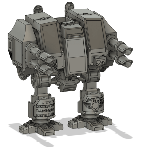 Download free STL file Dreadful Walking Sarcophagus Builder: Alpha 2 ...