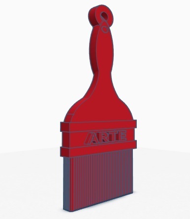 STL file Art brush 🎨・Model to download and 3D print・Cults