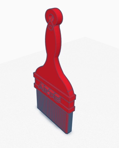 STL file Art brush 🎨・Model to download and 3D print・Cults