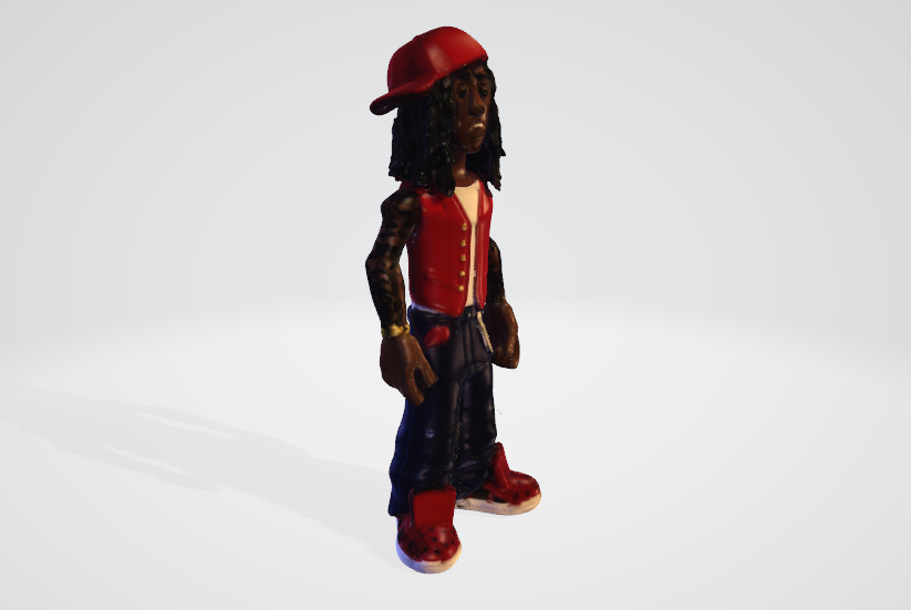 OBJ file Lil Wayne 🤼・3D printer design to download・Cults