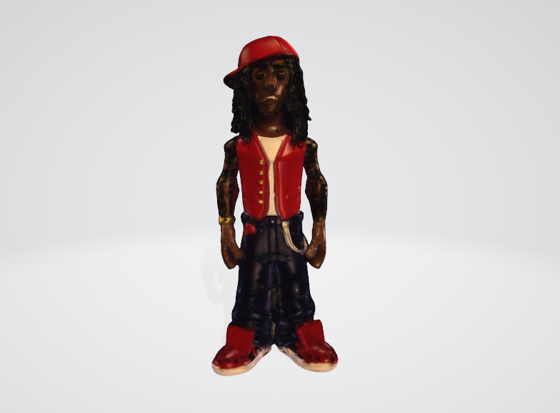 OBJ file Lil Wayne 🤼・3D printer design to download・Cults