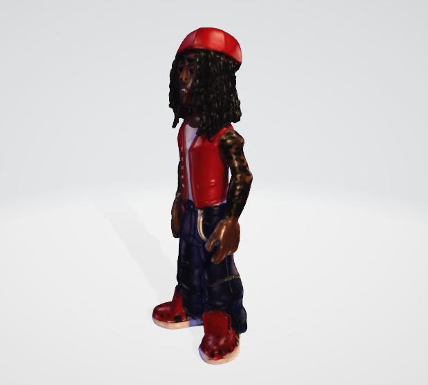 OBJ file Lil Wayne 🤼・3D printer design to download・Cults