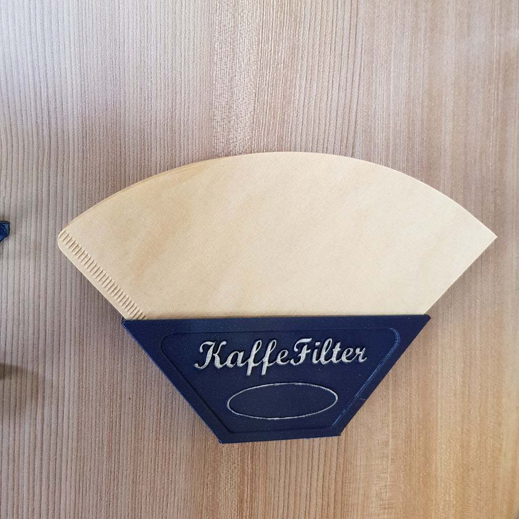 Free STL file Coffee filter holder 1x4・3D printable model to download・Cults