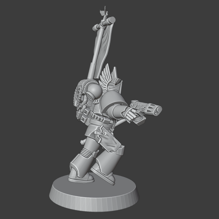 Free STL file Tenebricosus Angelus Serviens 🎲・3D print model to ...