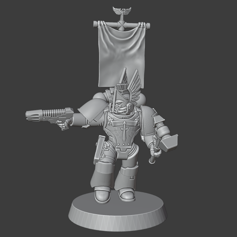 Free STL file Tenebricosus Angelus Serviens 🎲・3D print model to ...